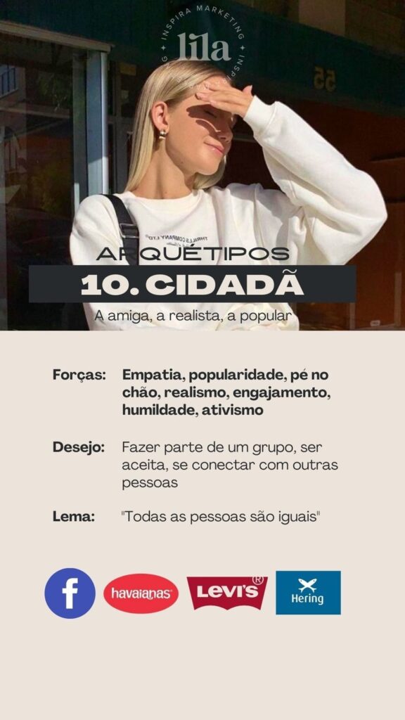 Arquétipo do Cidadão - Lila • Blog da @alilainspira Arquétipo do Cidadão - Lila • Blog da @alilainspira