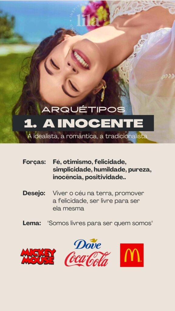 Arquétipo do Inocente - Lila • Blog da @alilainspira Arquétipo do Inocente - Lila • Blog da @alilainspira